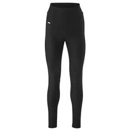 Fahrradhose Gonso "ESSENTIAL TIGHT HIGH WAIST SC W", Damen, Gr. 38, Normalgr&ouml;&szlig;en, schwarz, 78% Polyester, 22% Elasthan, Hosen Fahrradhose, Damen Radhose mit Sitzpolster, Tight fit