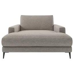 Chaiselongue Home Affaire "Downtown Loungem&ouml;bel zum Relaxen, B/T/H: 132/170/84 cm", beige (natur), B:132cm H:84cm T:170cm, 96% Polyester, 4% Polyacry, Sofas, Chaiselongue, auch in Boucl&eacute;, Cord und Easy care - leicht mir Wasser zu reinigen