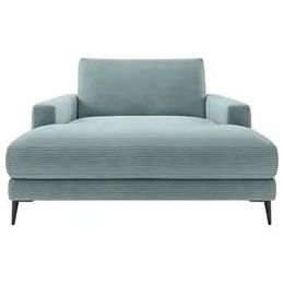 Chaiselongue Home Affaire "Downtown Loungem&ouml;bel zum Relaxen, B/T/H: 132/170/84 cm", blau (hellblau), B:132cm H:84cm T:170cm, 88% Polyester, 12% Polyacryl, Sofas, Chaiselongue, auch in Boucl&eacute;, Cord und Easy care - leicht mir Wasser zu reinigen