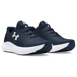 Laufschuh Under Armour "UA Charged Surge 4", Damen, Gr. 42, blau (academy, academy, wei&szlig;), Synthetik, Textil, Schuhe Laufschuh, Gute D&auml;mpfung