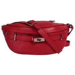 G&uuml;rteltasche Samantha Look, Damen, Gr. B/H/T: 32cm x 13cm x 9cm onesize, rot, Leder, clean, Taschen G&uuml;rteltasche, echt Leder, Made in Italy