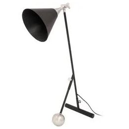 Kayoom Tischleuchte "Tischlampe Celeste 225", schwarz (schwarz, silber), 1, H: 76cm, 1 Stk., Leuchten, hochmodern, wertig, Tischleuchte