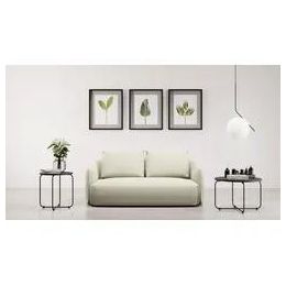2-Sitzer Trendmanufaktur "Shawn Designsofa mit elegant geschwungen Armlehnen, bequem", wei&szlig; (warm wei&szlig;), B:192cm H:87cm T:99cm, 95% Polyester, 5% Polyacryl, Sofas, organischer Form, mit hochwertigem Bezug