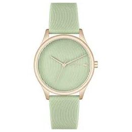 Quarzuhr Lacoste "FALDA", gr&uuml;n (mintgr&uuml;n), Armbanduhren, Damen, Quarzuhr, Armbanduhr, Damenuhr, Mineralglas, analog, Silikonarmband