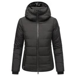 Steppjacke Marikoo "Radaa", Damen, Gr. M, schwarz, Obermaterial: 100% Polyester; Innenseite: 100% Polyester; Futter: 100% Polyester; Wattierung: 100% Polyester, Jacken Steppjacke, Mit Hohem und gef&uuml;ttertem Kragen