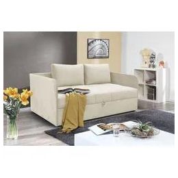 Schlafsofa Alina "Marla", wei&szlig; (wei&szlig; xbo 1), B:209cm H:73cm T:95cm, Struktur fein XBO (100% Polyester), Sofas, Schlafsofa, inkl. Stauraum und 2 R&uuml;ckenkissen