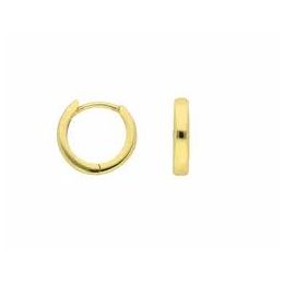 Adelia&acute;s Paar Creolen ADELIA ́S "Damen Goldschmuck 1 Paar 333 Gold Ohrringe / Creolen &Oslash; 12 mm", gold, Ohrringe, Damen, Damen, Gold, 333 Gold Goldschmuck f&uuml;r Damen