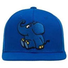 Baseball Cap KOAA "Maus - Elefant sitzt", Jungen, Gr. 1-3, blau, 100% Baumwolle, bestickt, Caps, mit detailreicher Stickerei