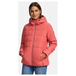 Steppjacke Marikoo "Alemee", Damen, Gr. M, rot (rouge), Obermaterial: 100% Polyester; Innenseite: 100% Polyester; Futter: 100% Polyester; Wattierung: 100% Polyester, Jacken Steppjacke, Mit warmen Fleecestoff im Inneren