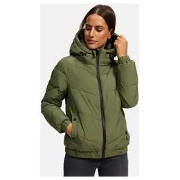 Winterjacke Marikoo "Nayanaa", Damen, Gr. S, gr&uuml;n (olive), Obermaterial: 100% Polyester, Innenseite: 100% Polyester, Jacken Winterjacke, mit abnehmbarer Kapuze