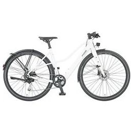 E-Bike Prophete "Urbanicer 2.0" Gr. 48, wei&szlig; (wei&szlig;, wei&szlig;), Elektrofahrr&auml;der, 48cm, 28 Zoll (71,12cm), Pedelec, Elektrofahrrad f&uuml;r Damen u. Herren