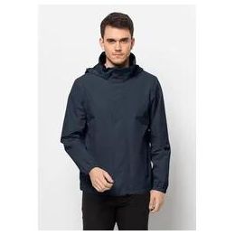 Softshelljacke Jack Wolfskin "STORMY POINT 2L JKT M", Herren, Gr. M (50), blau (night, blau), Obermaterial: 100% Polyester. Futter: 100% Polyester, Jacken Softshelljacke