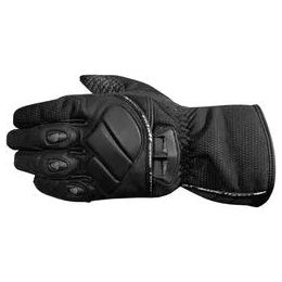 Roleff Racewear Motorradhandschuhe ROLEFF "RO 90" Gr. XL, schwarz, Handschuhe, XL, Obermaterial: 60% Rindsleder, 40% Polyester. Innenfutter: 100% Polyester, winddicht, wasserdicht