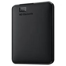 Western Digital WD HDD-Festplatte "Elements Portable", schwarz, 5 TB, Festplatten