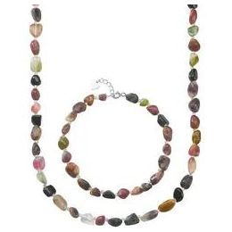 Collier-Set Lady, bunt, Halsketten, Damen, N-Groesse