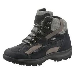 Waldl&auml;ufer Schn&uuml;rboots WALDL&Auml;UFER "HOLLY", Damen, Gr. 5,5 (38,5), schwarz (schwarz, beige), Nubukleder, Textil, kontrastfarbene Details, Schuhe Schn&uuml;rboots, Outdoor, Trekking, Schn&uuml;rschuh mit TEX-Membran, H-Weite