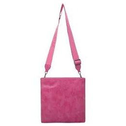 Umh&auml;ngetasche Fritzi aus Preussen "Ronja Cross", Damen, Gr. B/H/T: 3cm x 15cm x 29cm, pink, Polyurethan (PU), unifarben, Taschen Umh&auml;ngetasche, mit verschiedenen Tragefunktionen
