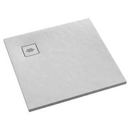 Duschwanne Ottofond "Nevis", wei&szlig;, B:100cm H:3,5cm T:100cm, Duschwannen, 100x100 cm, matt mit Struktur