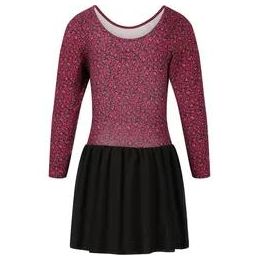 Sportanzug ZIGZAG "Ditte", Jungen, Gr. 110, rot, 92% Polyester, 8% Elasthan, mehrfarbig, Sportanz&uuml;ge, mit Quick Dry-Technologie