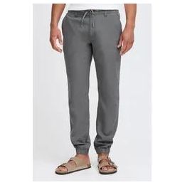 Leinenhose Blend "BHLennik", Herren, Gr. XL, US-Gr&ouml;&szlig;en, granite, 55% Leinen, 45% Baumwolle, unifarben, regular fit lang, Hosen, Lange Chinohose mit Kordeln