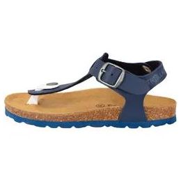 Sandale Trollkids "GIRLS ALESUND SANDAL", M&auml;dchen, Gr. 32, blau (navy), Synthetik, Schuhe Sandale
