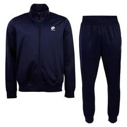 Trainingsanzug Lotto, Herren, Gr. XXL (60/62), blau (marineblaus), 100% Polyester, unifarben, Sportanz&uuml;ge Trainingsanzug, - besonders leicht & bequem