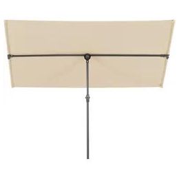 Balkonschirm Schneider SCHIRME "&raquo;Avellino&laquo;, TOPSELLER", beige (natur), Obermaterial: 100% Polyester, Standschirme, 180x130 cm, flexibler Allrounder unter den Sonnenschirmen