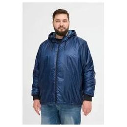 Kurzjacke Blend "BHBOuterwear", Herren, Gr. 4XL, marineblaus, 100% Polyester, unifarben, Basic, regular fit normal, normaler offener Saum, Jacken Kurzjacke, Stilvolle &Uuml;bergangsjacke mit Taschen