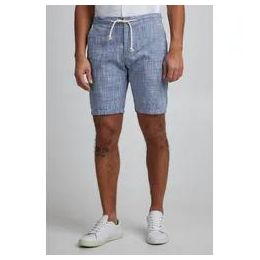 Shorts Blend "BHBones", Herren, Gr. L, US-Gr&ouml;&szlig;en, marine blau, Web, 100% Baumwolle, unifarben, normal kurz, Hosen Shorts, Chino Shorts aus Leinenqualit&auml;t