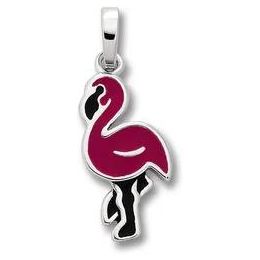 Kette mit Anh&auml;nger ONE ELEMENT "Schmuckset - Set mit Halskette Flamingo Anh&auml;nger aus 925 Silber", silber, Halsketten, M&auml;dchen, Silber 925 (Sterlingsilber), Ihr pers&ouml;nliches Symbol &ndash; liebevoll gearbeitet f&uuml;r jeden Tag