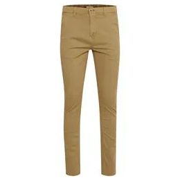 Chinohose Blend "BHNight", Herren, Gr. 33, L&auml;nge 34, sand braun, Web, 98% Baumwolle, 2% Elasthan, unifarben, regular fit normal, Hosen Chinohose, Stoffhose mit normalem Bund und schmalem Beinen - Slim Fit