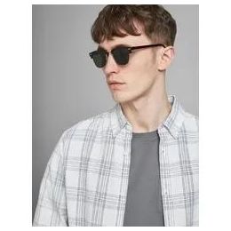 Jack & Jones Sonnenbrille JACK & JONES "JACRYDER SUNGLASSES NOOS", Jungen, schwarz (schwarz coffee), unifarben, Sonnenbrillen Sonnenbrille
