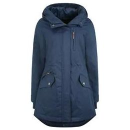 Parka oxmo "Parka OXBella", Damen, Gr. S, blau (insignia b), Obermaterial: 100% Polyester PES., M&auml;ntel Parka