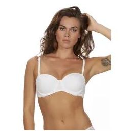 Multiway-BH After Eden "EVY", Damen, Gr. 70, Cup C, wei&szlig;, Spitze, Obermaterial: 85% Nylon, 15% Elasthan, unifarben, comfort fit, BHs, abnehmbare Tr&auml;ger, mit Schale, mit B&uuml;gel, mit Spitze, feminin