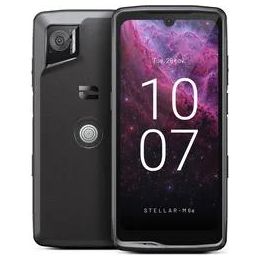 CROSSCALL Smartphone "Stellar M6E 64GB", Energieeffizienz: A (A-G), schwarz, 64 GB, Mobiltelefone