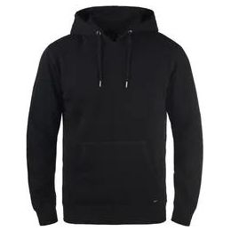 !Solid Kapuzenpullover SOLID "Hoodie SDBert", Herren, Gr. XXL, schwarz, Web, Obermaterial: 70% Baumwolle CO. 30% Polyester PES., unifarben, Pullover Kapuzenpullover