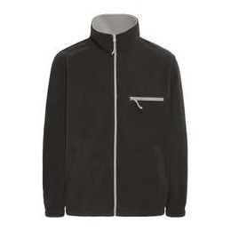 !Solid Sweatjacke SOLID "Trainingsjacke SDMatz", Herren, Gr. XL, schwarz (true schwarz), Obermaterial: 100% Polyester PES., Jacken Sweatjacke
