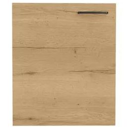 Frontblende Nobilia "Structura", Ausrichtung w&auml;hlbar", braun (eiche sierra nachbildung), B:60cm H:72cm T:1,9cm, MDF, M&ouml;belblenden, f&uuml;r integrierte K&uuml;hlger&auml;te und Waschautomaten, Breite 60 cm