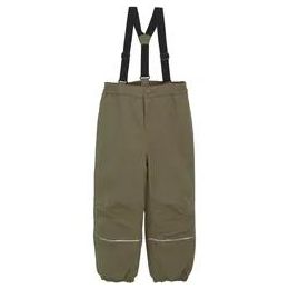 Skihose Minymo "Skihose MISnow Pants", M&auml;dchen, Gr. 116, N-Gr, braun (canteen), Obermaterial: 100% Polyester PES., Hosen Skihose