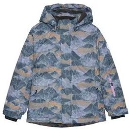 Skijacke Color Kids "Skijacke COSki", M&auml;dchen, Gr. 116, blau (turbulence), Obermaterial: 100% Polyester PES., regular fit normal, Jacken Skijacke