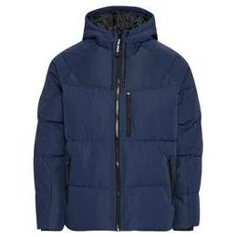 Steppjacke Blend "Steppjacke BHMKARS", Herren, Gr. XXL, blau (marineblaus), Obermaterial: 100% Polyester PES., Basic, regular fit normal, Jacken Steppjacke
