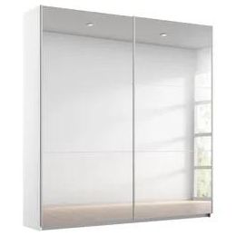 Schwebet&uuml;renschrank Rauch "Kleiderschrank Schrank Garderobe REFLECT", wei&szlig; (alpinwei&szlig;), B:175cm H:191cm T:59cm, Holzwerkstoff, Schr&auml;nke, Schwebet&uuml;renschrank, inkl. praktischer Innenausstattung mit 2 Stoffboxen MADE IN GERMANY