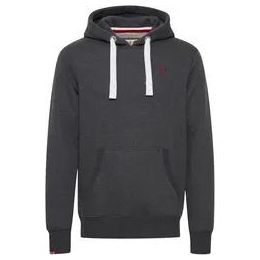 !Solid Kapuzenpullover SOLID "Hoodie SDBennHood", Herren, Gr. S, grau (med grau m), Obermaterial: 50% Baumwolle CO. 50% Polyester PES., Pullover Kapuzenpullover