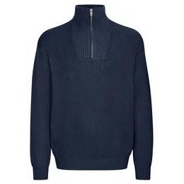 !Solid Troyer SOLID "Troyer SDNalle", Herren, Gr. XXL, blau (insignia blau), Obermaterial: 100% Baumwolle CO., Pullover Troyer