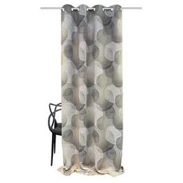 Home Wohnideen Vorhang HEINE HOME, beige (natur), B:135cm H:245cm, Polyester, Gardinen