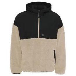 !Solid Fellimitatjacke SOLID "Fellimitatjacke SDMarco", Herren, Gr. XXL, beige (oatmeal), Obermaterial: 100% Polyester PES., Jacken