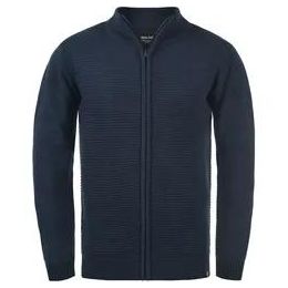 Cardigan INDICODE "Cardigan IDRickert", Herren, Gr. S, blau (navy), Obermaterial: 100% Baumwolle CO., Strickjacken