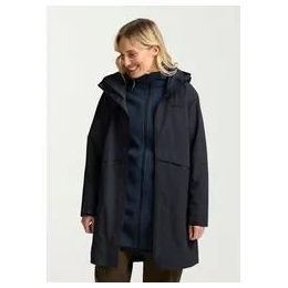 3-in-1-Funktionsmantel Jack Wolfskin "BAYLIGHT 3IN1 COAT W", Damen, Gr. S (36), blau (schwarz, navy), Au&szlig;enjacke: Oberstoff: 100% POLYESTER. Futter 1: 100% POLYESTER. Innenjacke: Oberstoff: 100% POLYESTER. Futter 1: 100% POLYESTER, M&auml;ntel