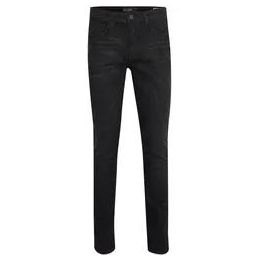 Slim-fit-Jeans Blend "Slim Fit Jeans BHJet", Damen, Gr. 29, L&auml;nge 34, schwarz (denim schwarz), Obermaterial: 98% Baumwolle CO. 2% Elasthan EL., Jeans Slim-fit-Jeans
