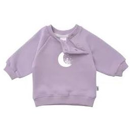 Sweatshirt Liliput "Mond", M&auml;dchen, Gr. 110/116, lila (flieder), 80% Baumwolle, 20% Polyester, bedruckt, normal, Rundhals, Sweatshirts Sweatshirt, mit angenehmem Rundhalsausschnitt